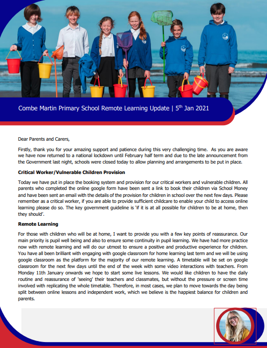 News – Combe Martin Primary School